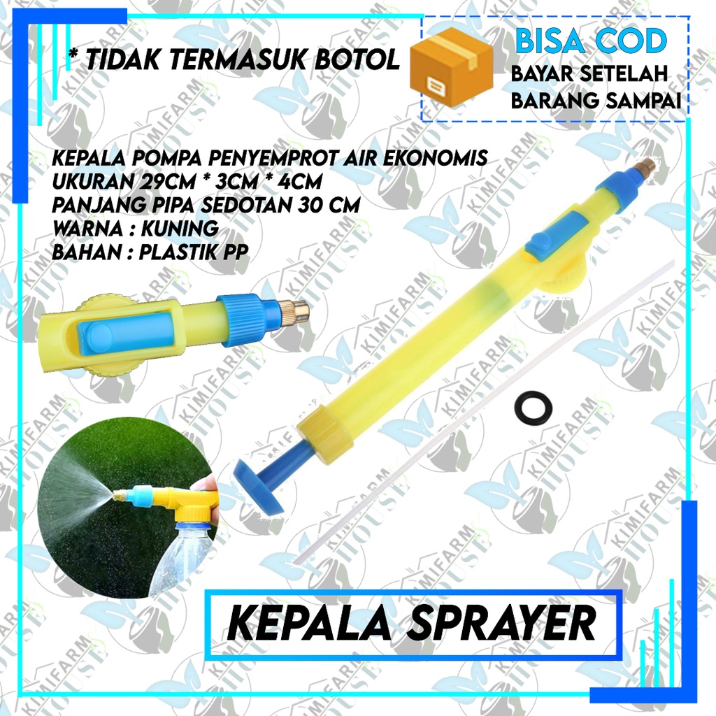 Jual Kepala Sprayer Botol Stik Sprayer Bisa Semprot Tanaman / Burung ...
