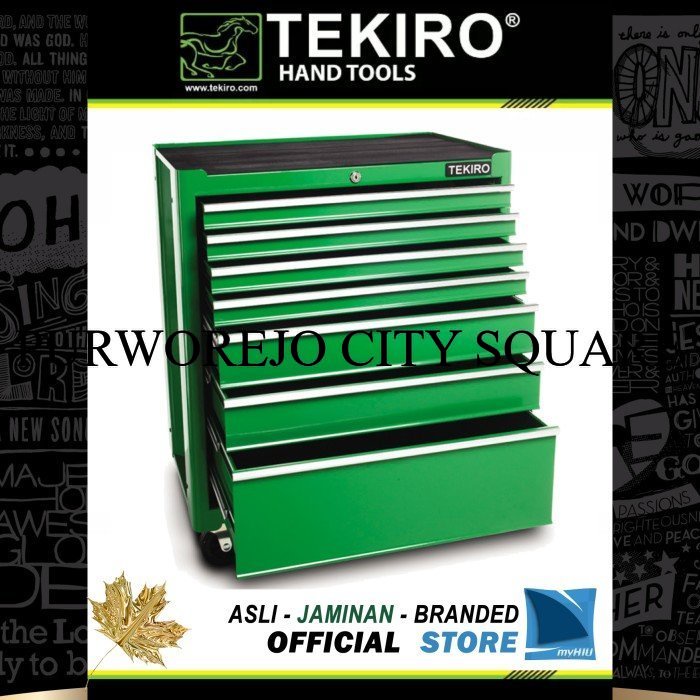 Jual Spesial Kotak Kunci Mekanik 7 Laci Kabinet Dorong Perkakas Montir TEKIRO | Shopee Indonesia