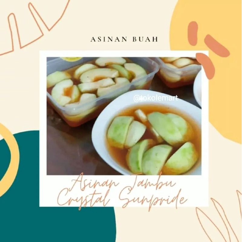 Jual Asinan Buah single , Jambu Crystal Sunpride , asinan jambu kristal ...