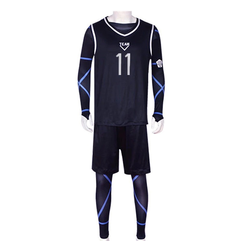 Jual Jersey Baju Blue Lock Anime Cosplay Costume Nagi Seishiro Bebas ...
