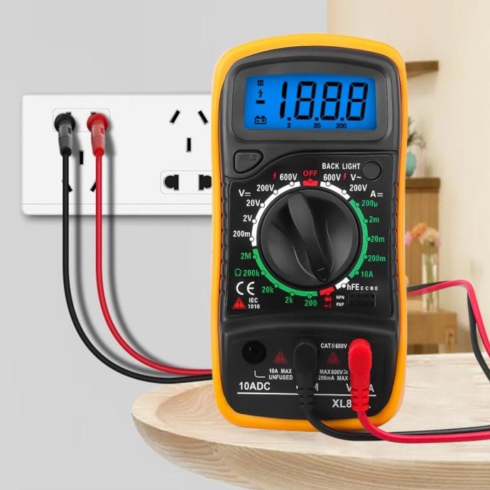 Jual Multimeter Digital AC/DC Voltage Tester / Multitester Digital ...