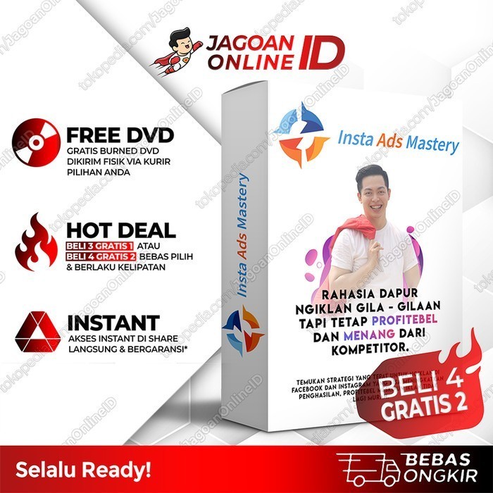 Jual E-Course Instagram Ads Mastery - Jadi Jagoan Ngiklan di IG | Shopee Indonesia