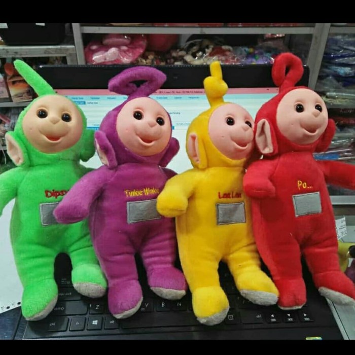 Jual BISA COD boneka set Teletubbies 30cm 4pc | Shopee Indonesia