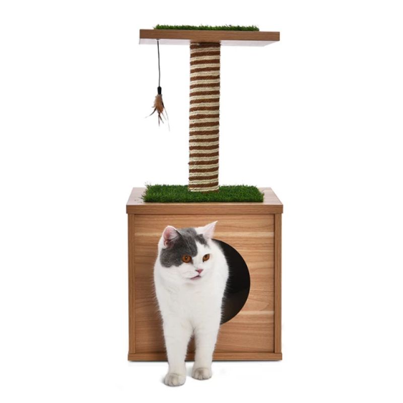 Jual Cat Condo / Condominium / rumah kucing / Garukan Kucing / Cakaran ...