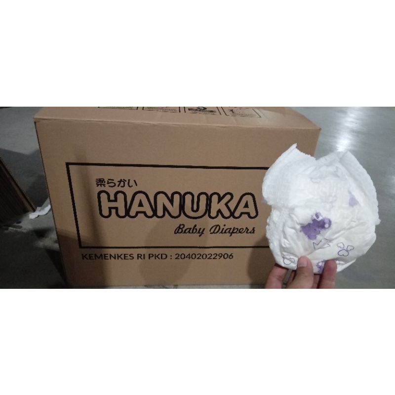 Jual popok bayi model celana lost pack merk hanuka isi 300 pcs | Shopee ...