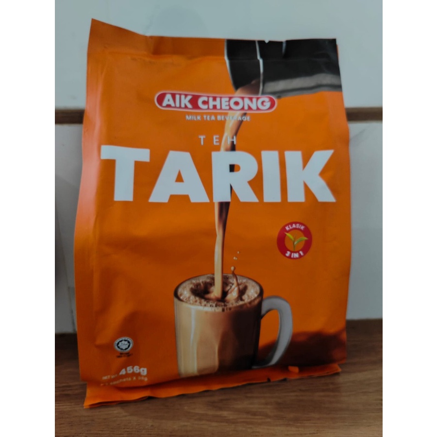 Jual Aik Cheong Teh Tarik Instant Milk Tea malaysia 40 gram x 15 ...