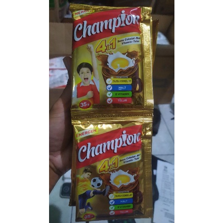 Jual Energen Champion Renteng Isi 10 Sachet | Shopee Indonesia