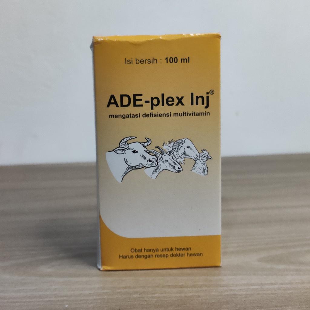 Jual Vitamin ADE Plex 100 ml inj / Vitamin ADE Ternak SAPI KAMBING ...