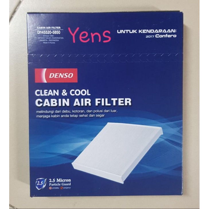 Jual Filter Udara AC Kabin Denso Wuling Confero Cortez Almaz | Shopee ...