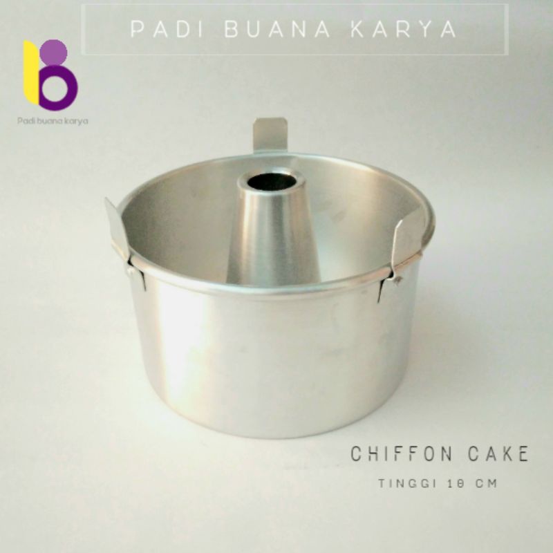 Jual Loyang chiffon cake lurus 15,16,18, 20, 22, 24 | press Tinggi 10cm ...