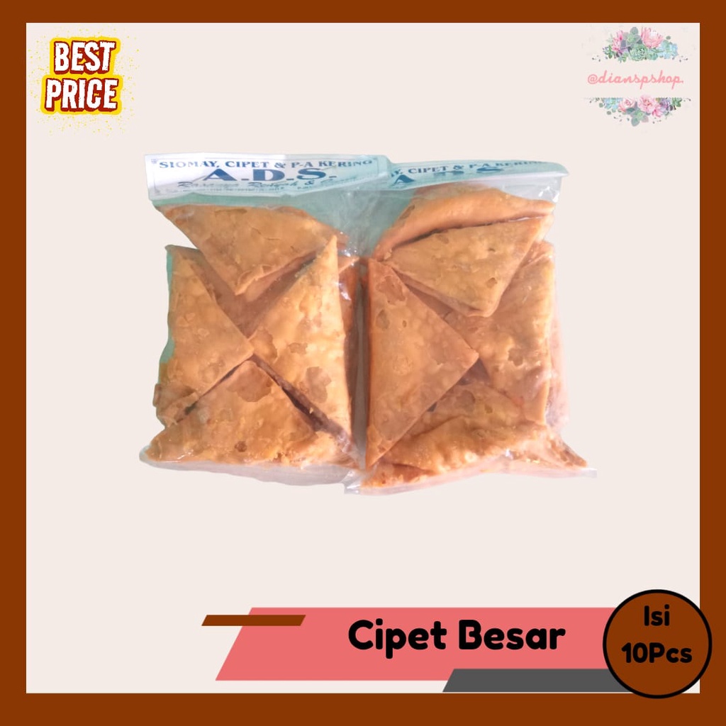 Jual CIPET BESAR 10PCS BISA DIJADIKAN TOPING BASO ACI | Shopee Indonesia