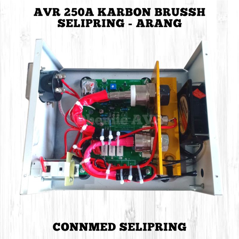 Jual AVR Genset KARBON BRUSSH 250A AVR Generator AVR Lokal AVR SIKAT ARANG Selipring (BISA ...