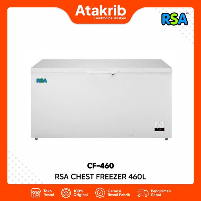 Jual RSA CHEST FREEZER CF-460 / CF460 460 Liter | Shopee Indonesia