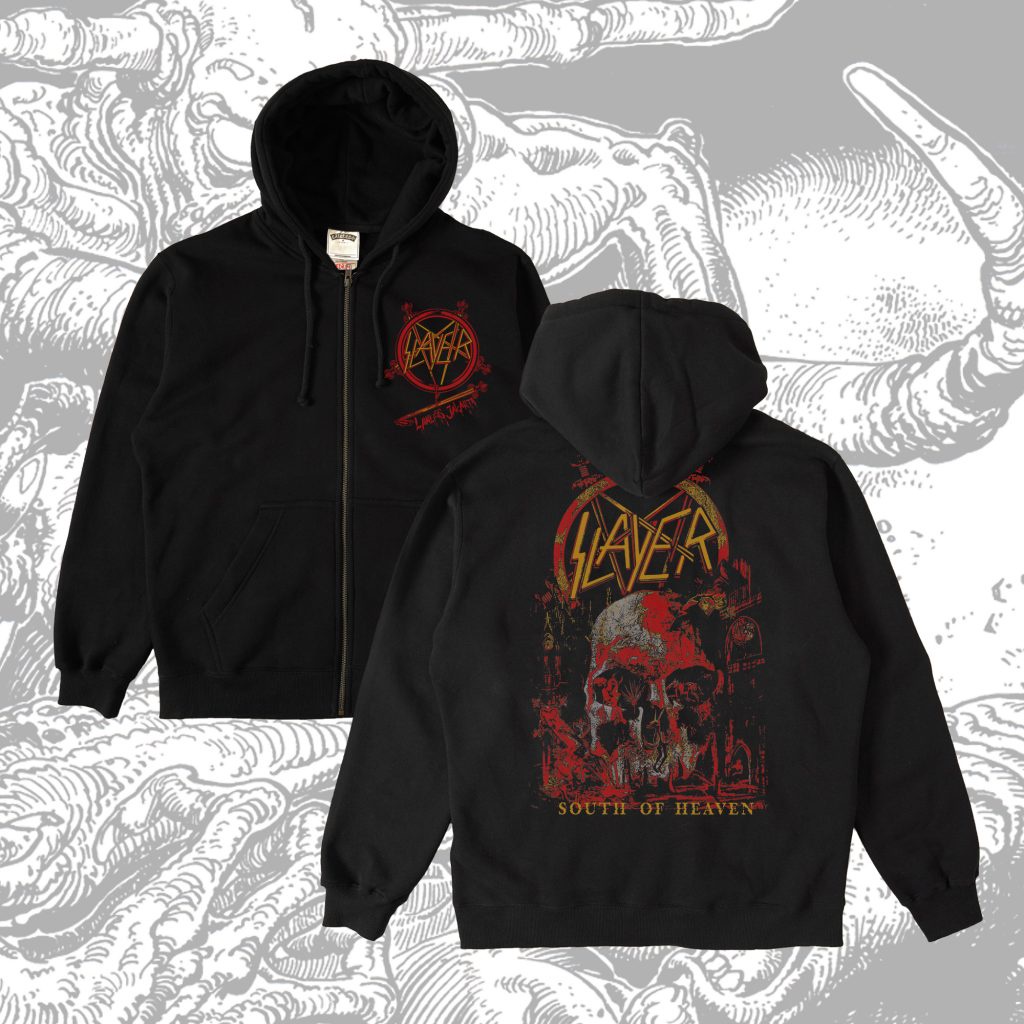 Jual Lawless Jakarta X SLAYER SOUTH OF HEAVEN Zip Hoodie | Shopee Indonesia