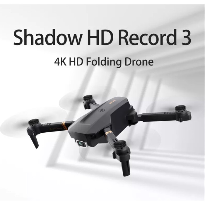 Jual RC 4K HD FOLDING SHADOW V4 DRONE WITH WIFI REMOTE CONTROLLER ...