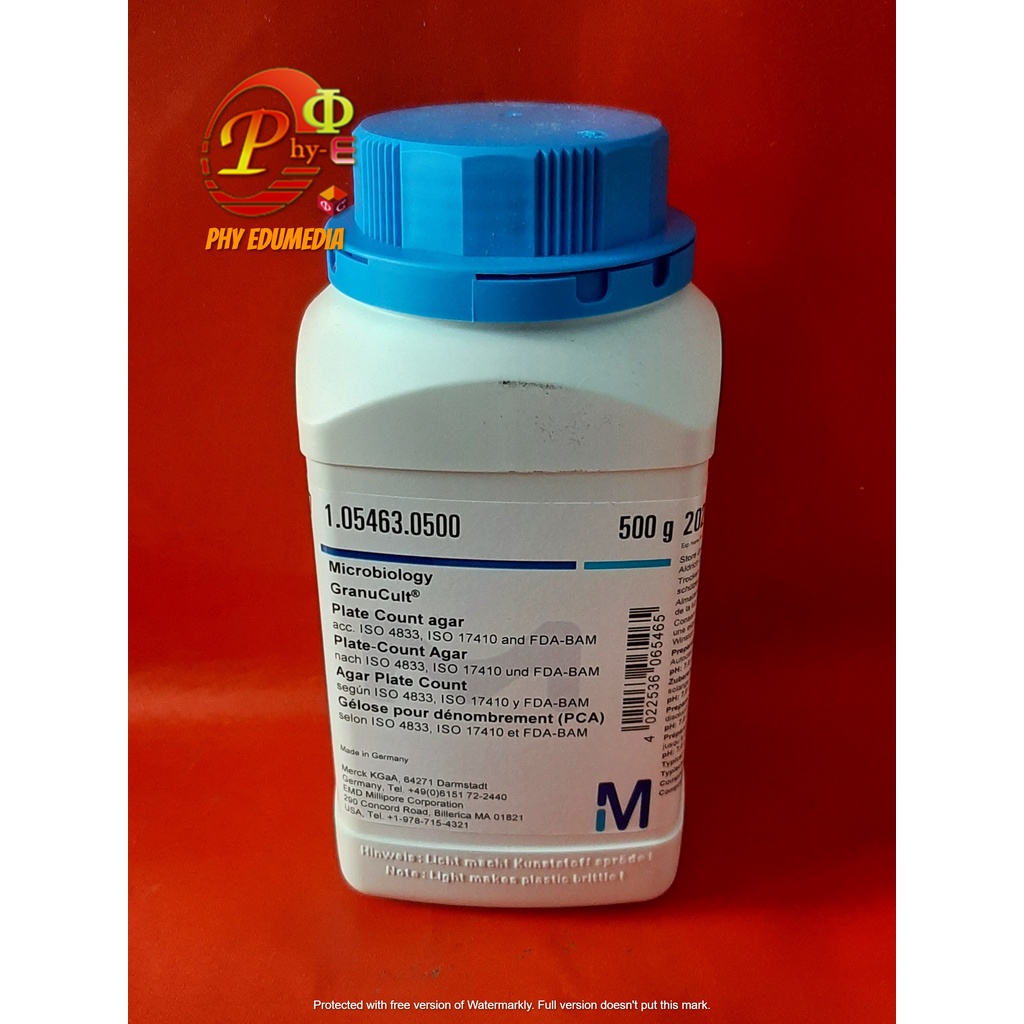 Jual Plate Count Agar/Media Plate Count Agar/PCA/Media PCA Per Gram ...