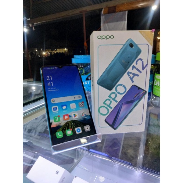 Jual OPPO A12 RAM 4/64 FULLSET (SECOND) | Shopee Indonesia