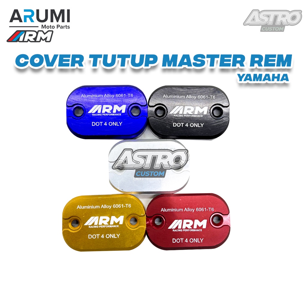 Jual Cover Tutup Master Rem Nmax Aerox 155 Lexi 125 Xride Arm Aluminium ...