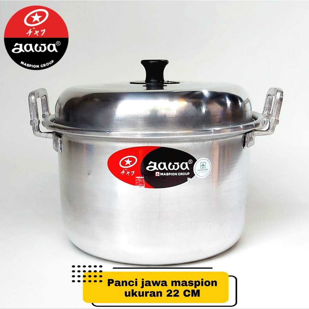 Jual Panci Maspion Jawa 22 CM Aluminium TD Tinggi Panci Masak Panci ...