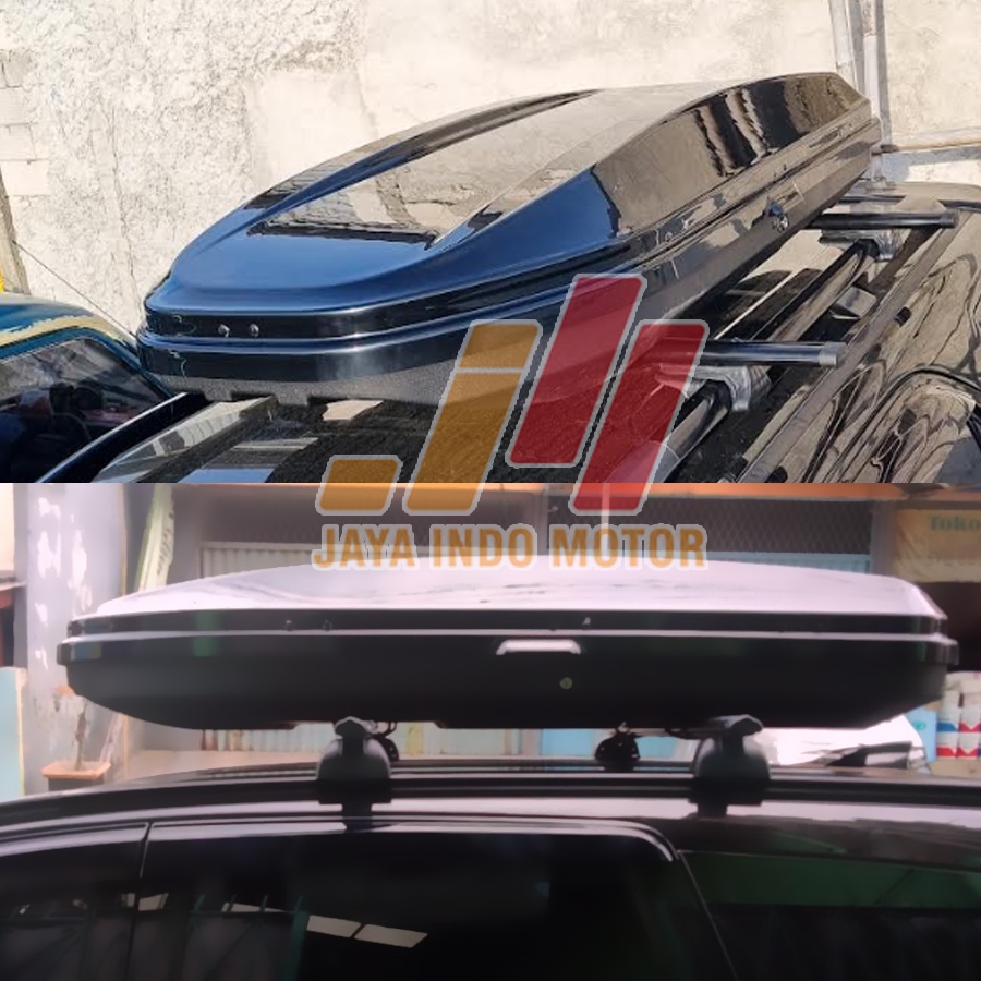 Jual Roof box 550L bagasi atap mobil import abs glossy fortuner pajero rush | Shopee Indonesia