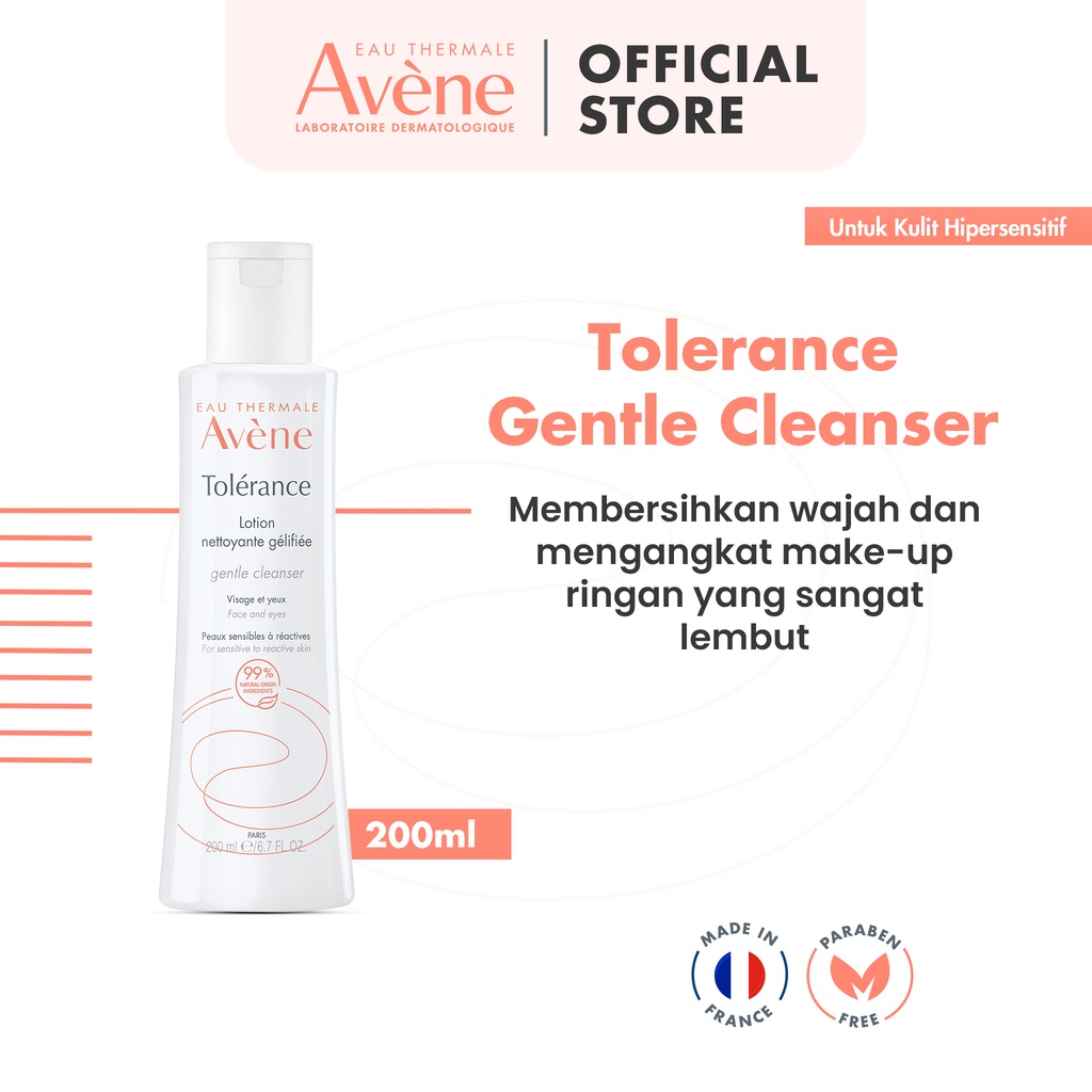 Jual Avene Tolerance Extremely Gentle Cleanser 200 ml - Pembersih untuk ...