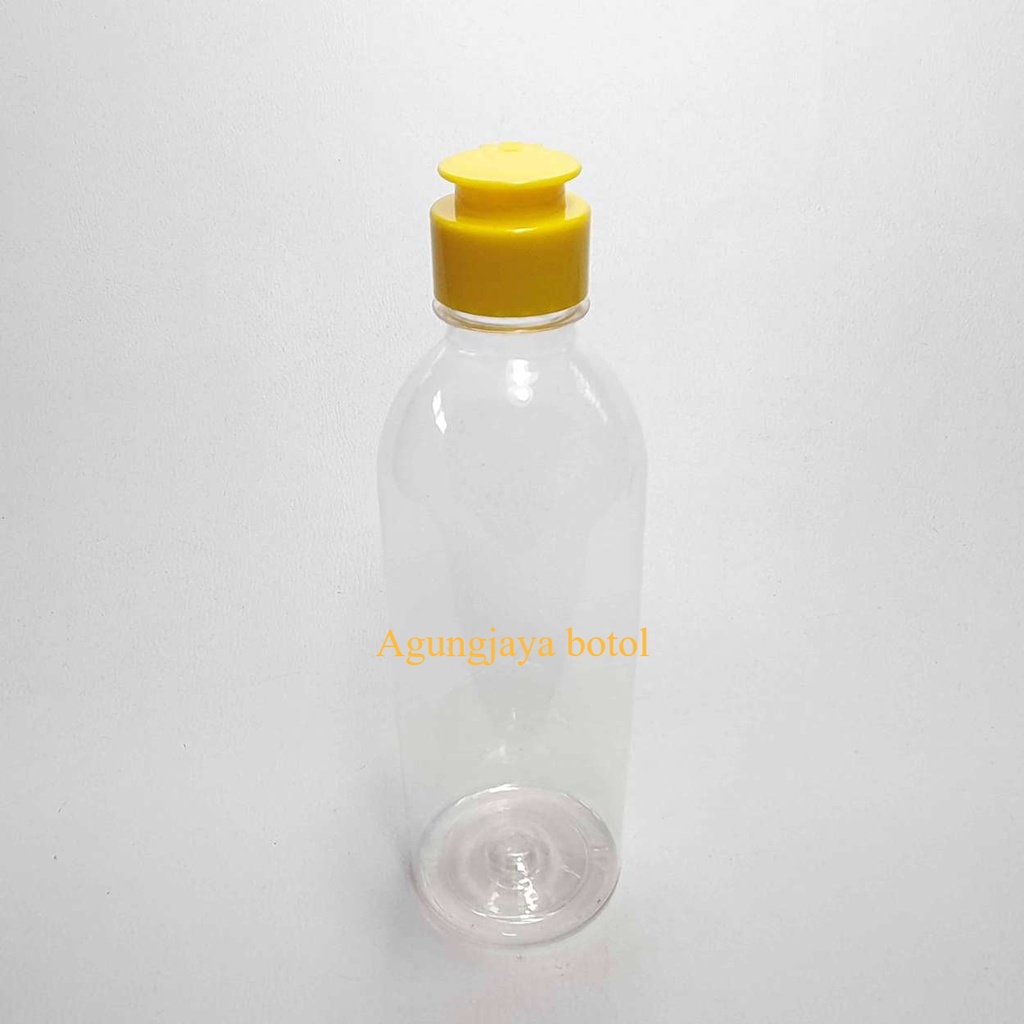Jual Botol Pet 500 Ml Coco Bulat Natural Tutup Fliptop Jamur / Botol ...