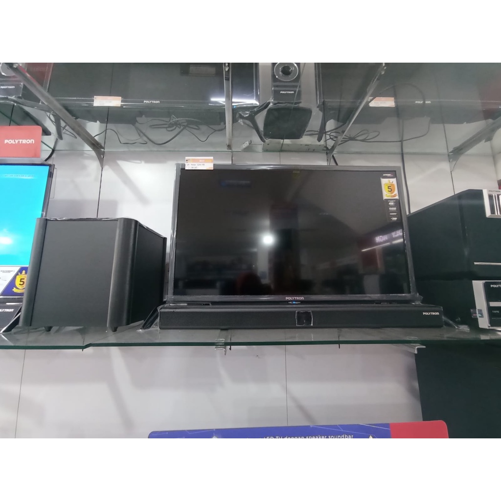 Jual POLYTRON Cinemax Soundbar DIGITAL LED TV 32" PLD 32BV1558 | Shopee Indonesia