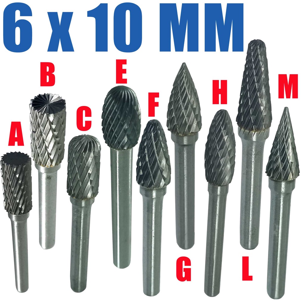 Jual Mata Bor Tuner 6 x 10 MM Mata Tuner 6x10mm Carbide Rotary | Shopee ...