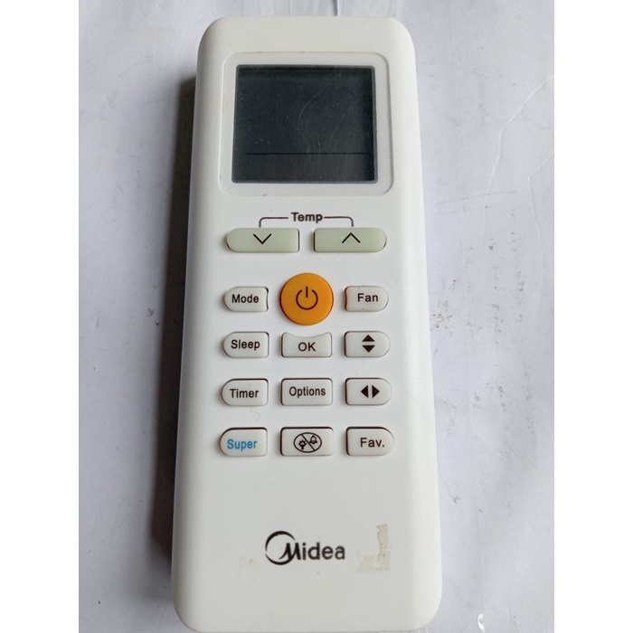 Jual REMOTE AC MIDEA SUPER | Shopee Indonesia