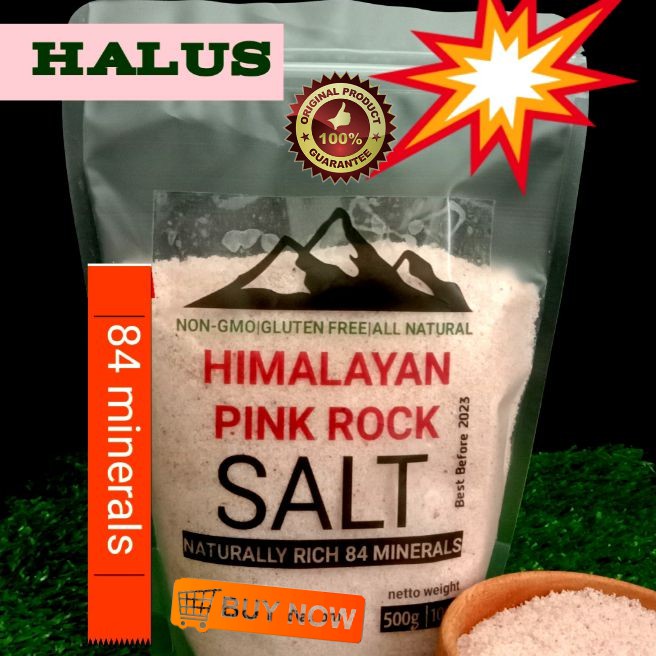 Jual Garam Himalaya 500 gr Premium Salt Original Product of Pakistan ...