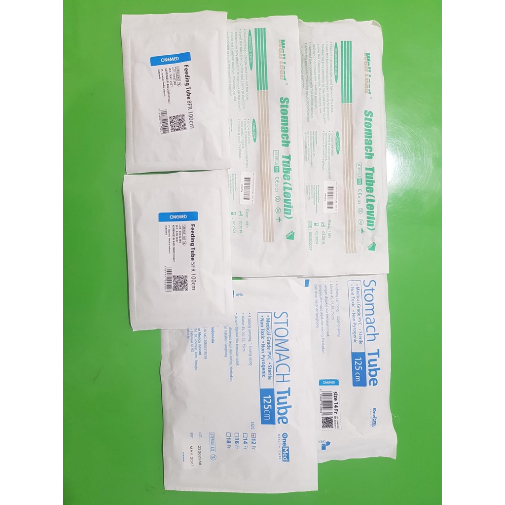 Jual Onemed Feeding Tube/Stomach Tube/Onemed NGT Feeding Tube/Selang ...