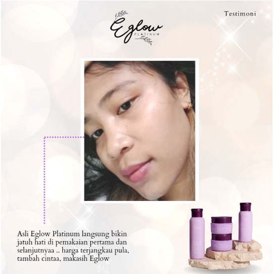 Jual glow Platinum - Ultimate Series Eglow Platinum(ORI) | Shopee Indonesia