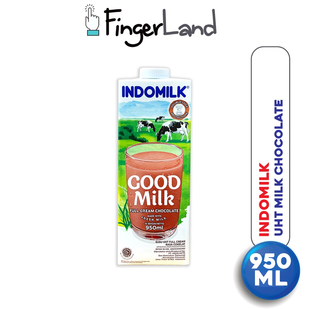 Jual Indomilk UHT Milk-Chocolate 950 Ml Susu Full Cream Cokelat | Shopee Indonesia