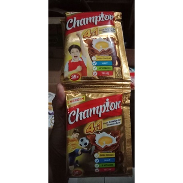 Jual Energen Champion Renteng Isi 10 Sachet | Shopee Indonesia