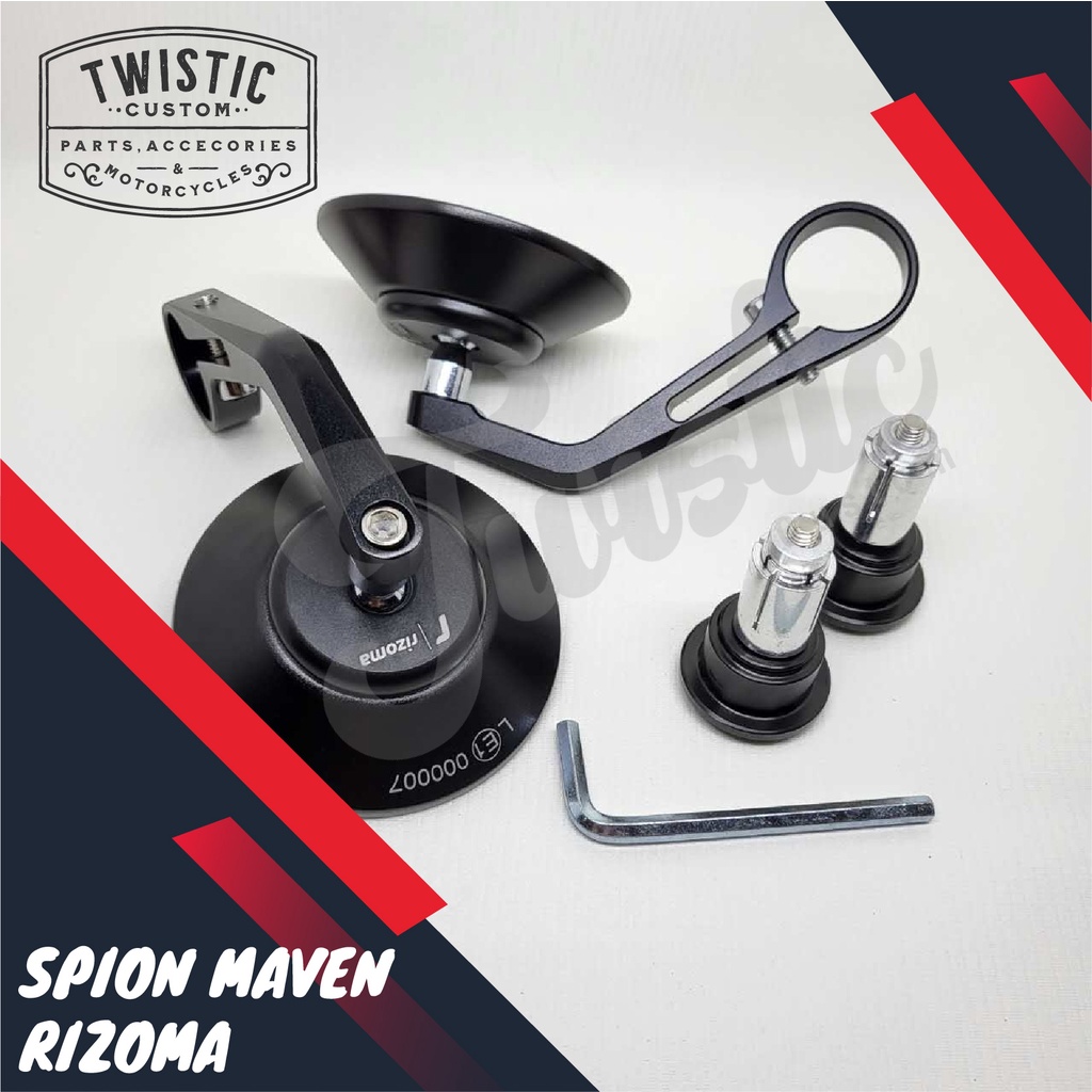 Jual Spion Jalu Bar End Maven Model Rizoma W175 XSR Benelli Vespa ...