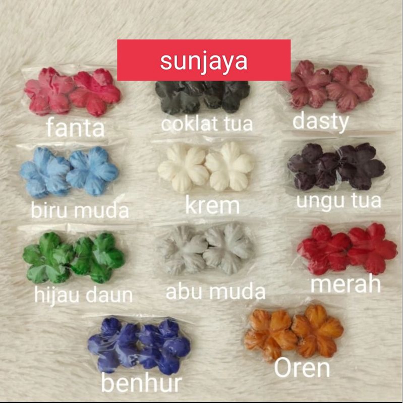 Jual bunga hana 3cm isi -+ 100 Lembar / bungkus | Shopee Indonesia