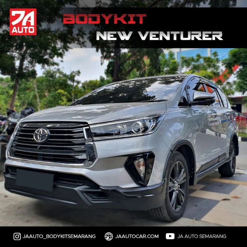 Jual Bodykit Toyota Innova Reborn Venturer Full Set Facelift 2020 - 2022 Plastik ABS | Shopee ...