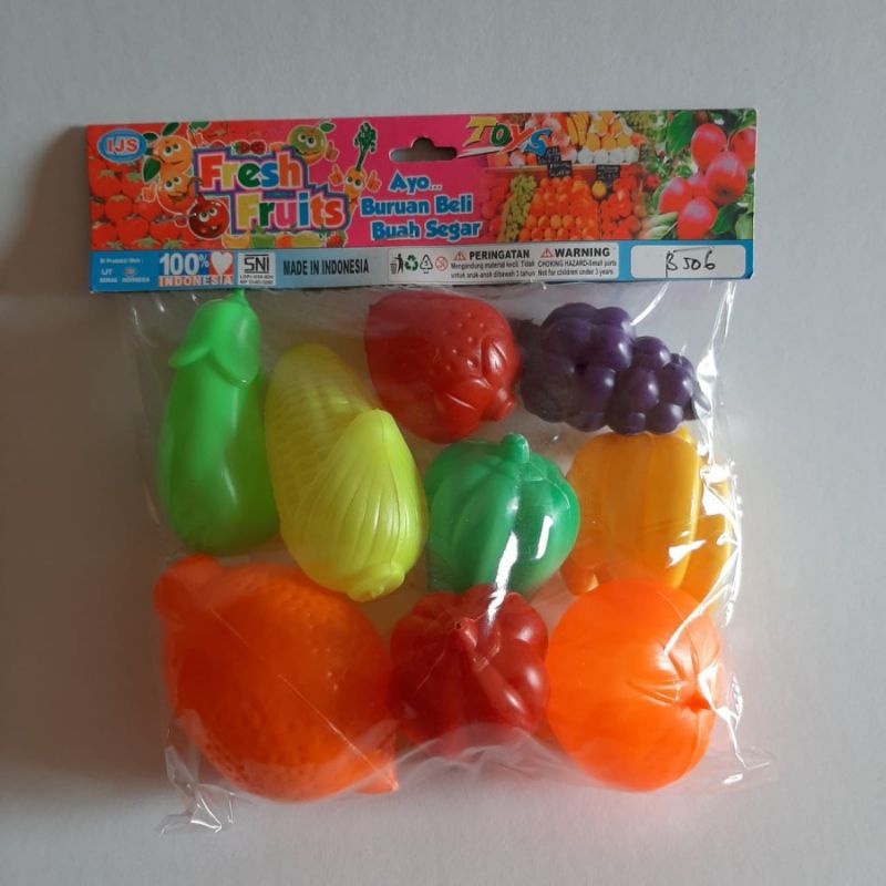 Jual mainan anak buah buahan segar fruit B506 | Shopee Indonesia