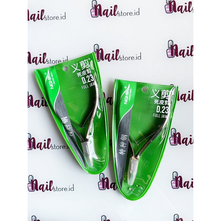 Jual (NEW PACKAGING/KEMASAN BARU) Cuticle Nipper NGHIA D-23 cuticle ...