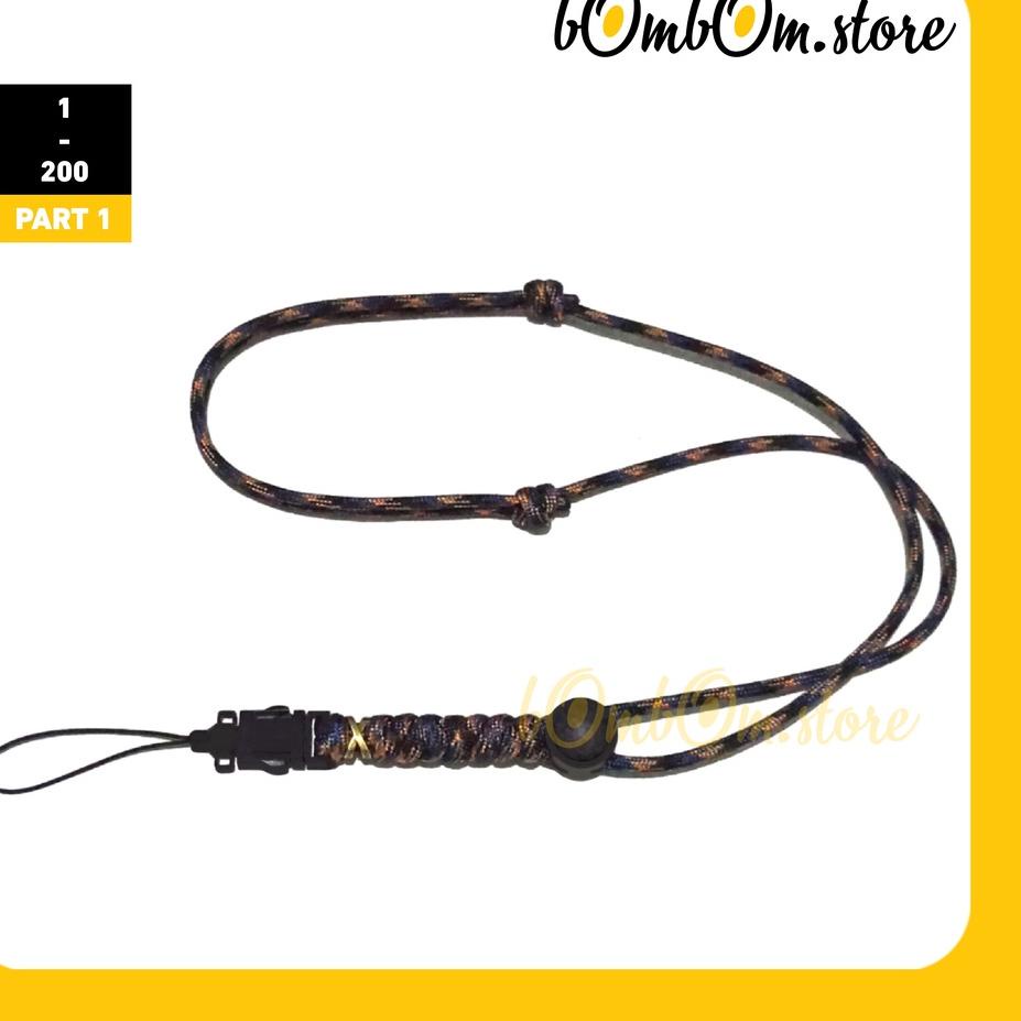 Jual Pesan disinie3E8q C001 - Tali Lanyard Paracord PART 1 Free Karet ...