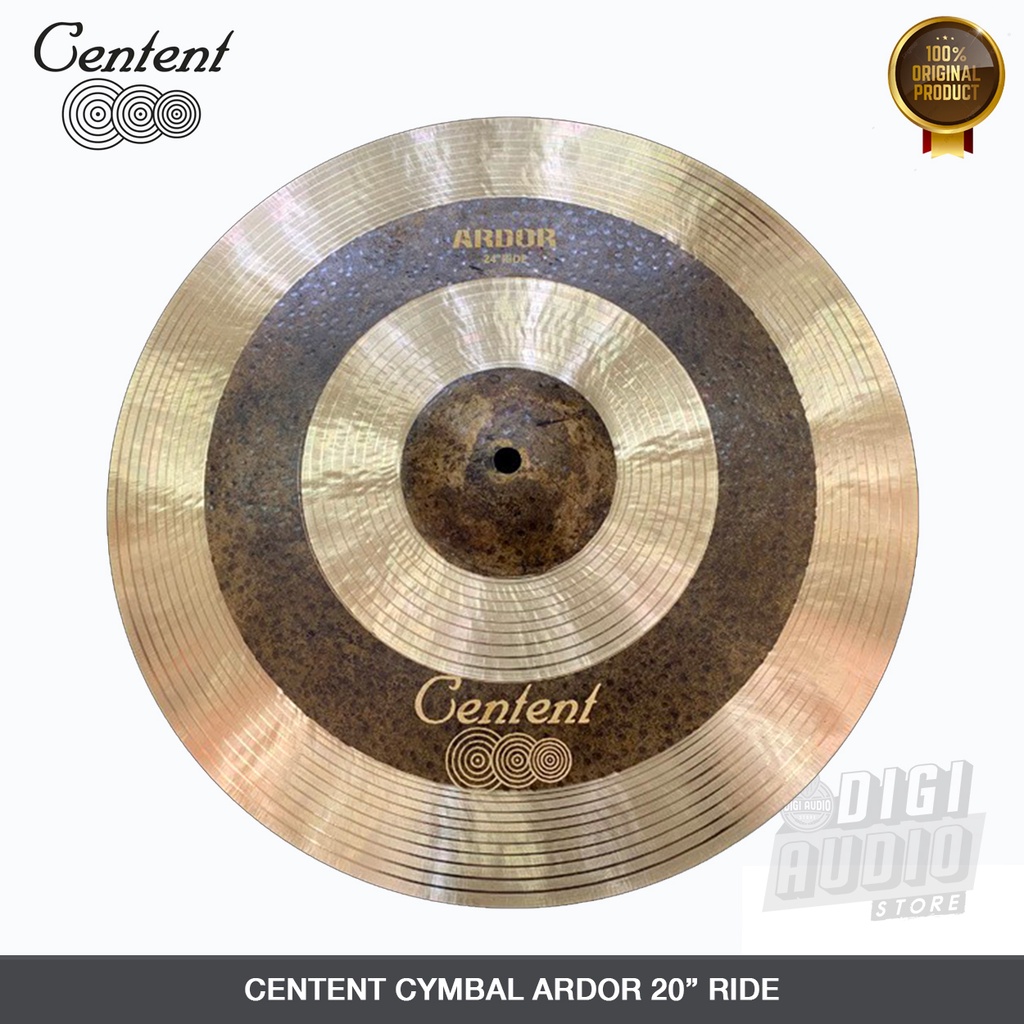 Jual CENTENT CYMBAL ARDOR 20" RIDE - 20 INCH CYMBAL DRUM | Shopee Indonesia