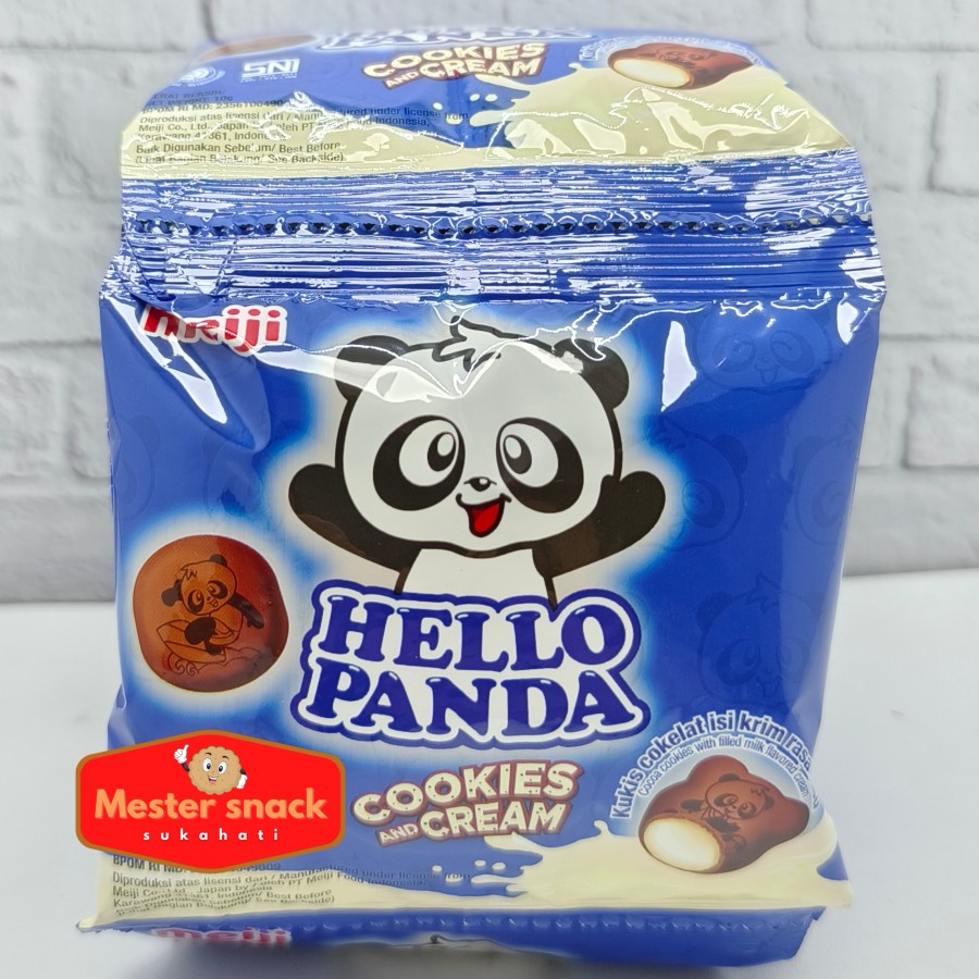 Jual Hello Panda Renceng 10 gram (1 pack isi 10 pcs) cookies and cream ...