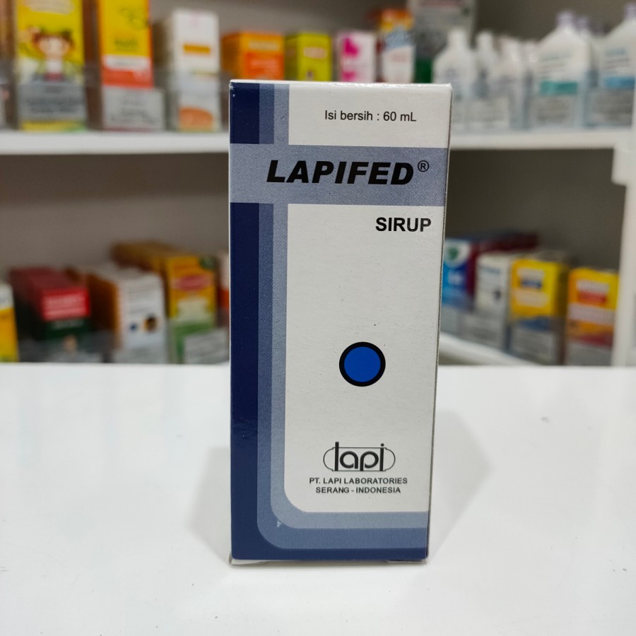 Jual Lapifed Sirup Isi 60ml Obat Original Lapi | Shopee Indonesia