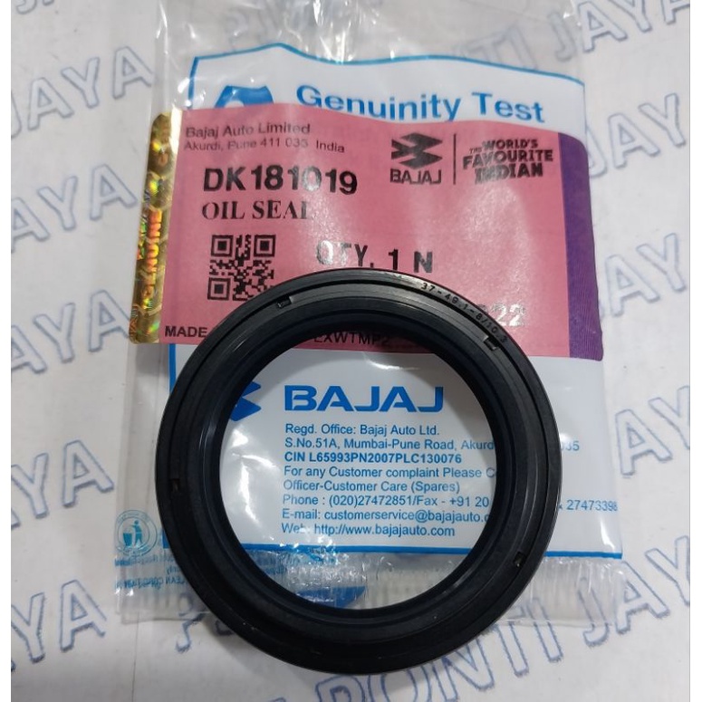 Jual SEAL SHOCK SHOCK DEPAN BAJAJ PULSAR 180 UG4 / 200 NS / 220 ( ORIGINAL BAJAJ) | Shopee Indonesia