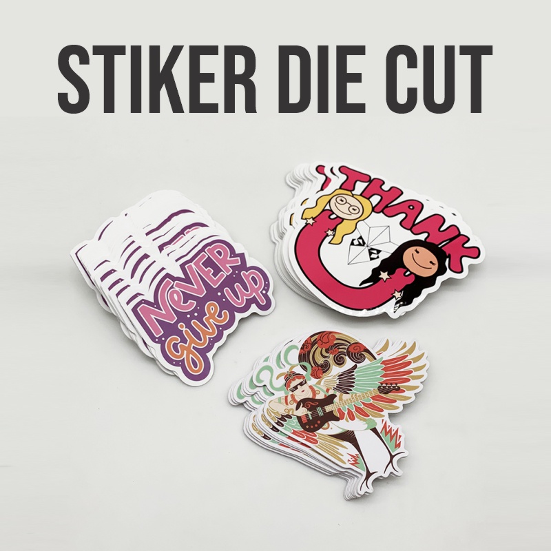 Jual Cetak Stiker Die Cut Custom | Shopee Indonesia