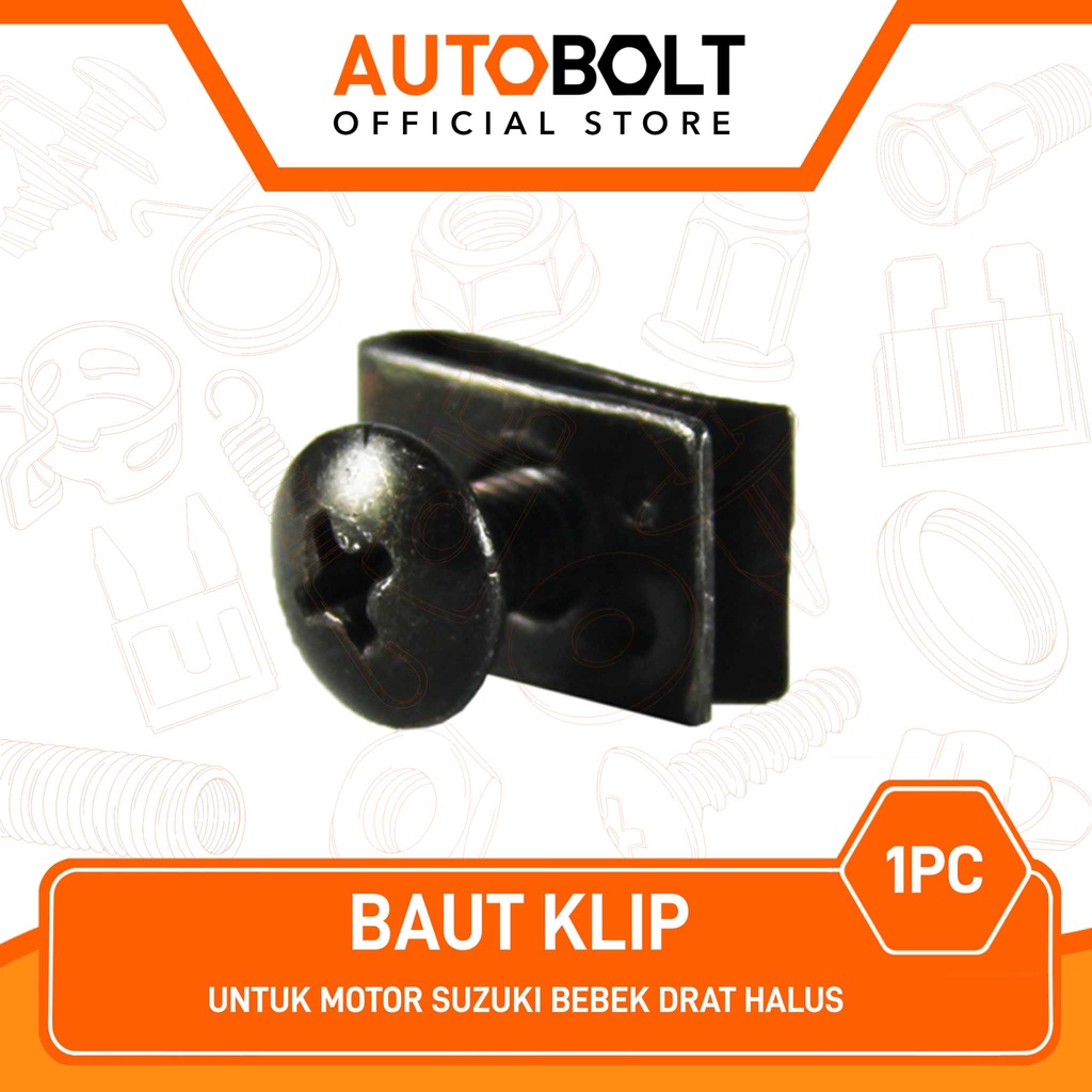 Jual Baut Klip Suzuki Satria FU 2 Tak & Smash-R & Shogun 110 Kebo 125 & RC 100 80 & Tornado GS ...