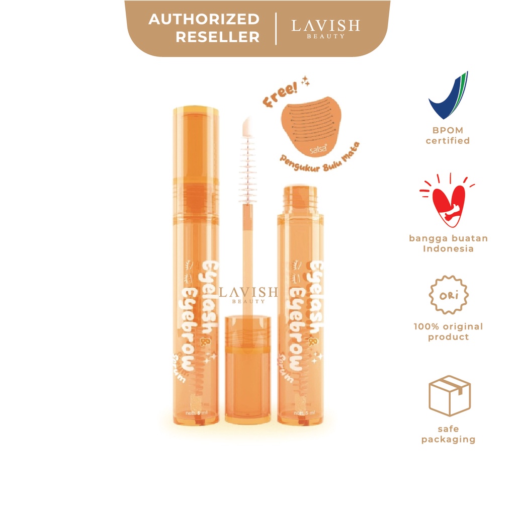 Jual SALSA Eyelash & Eyebrow Serum (5ml) | Shopee Indonesia
