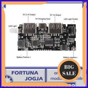 Jual accessories Modul Powerbank H913-A Dual Output 5V 1A & 2.1A dengan ...