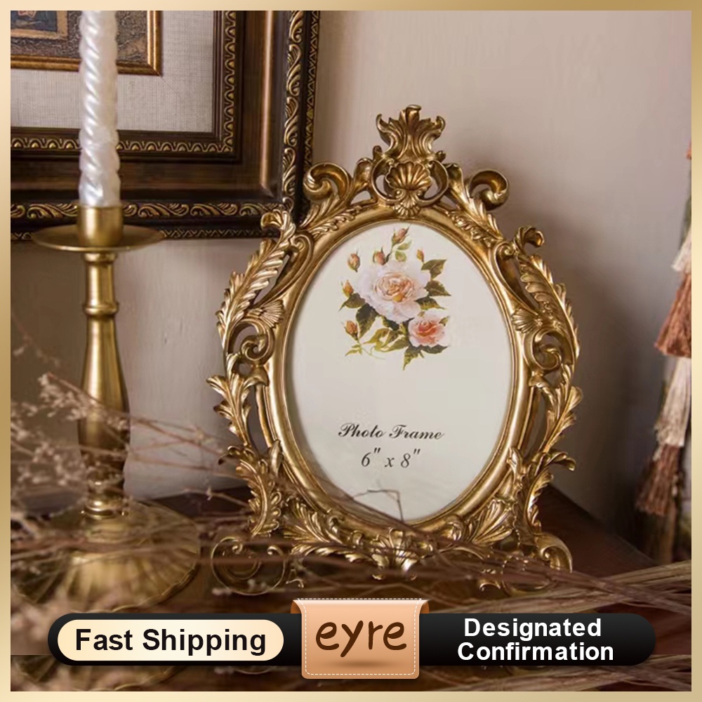 Jual Eyre（Jaminan kualitas ♔） 6 "dan 7" antik Eropa, oval tua, dekorasi rumah dari resin ...