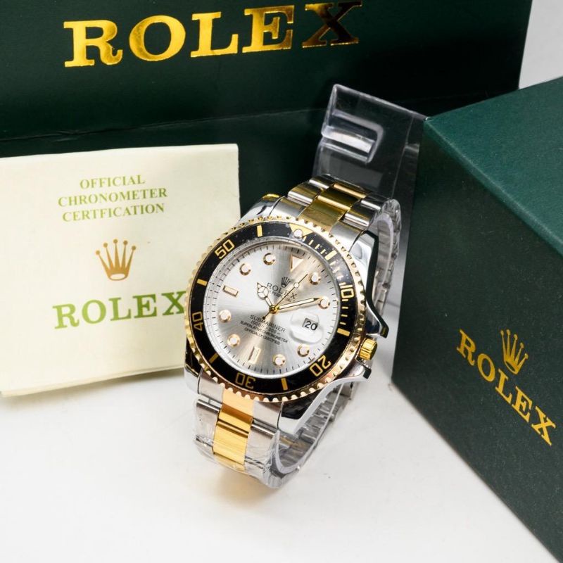 Jual Jam Tangan Pria Mewah Anti Air Rolex Submariner Premium Free Box ...